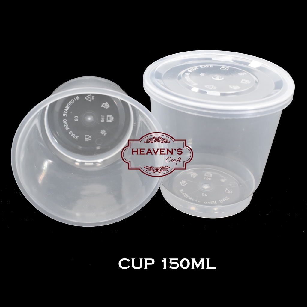 Jual Thinwall round/bulat/food container 150ml | Shopee Indonesia