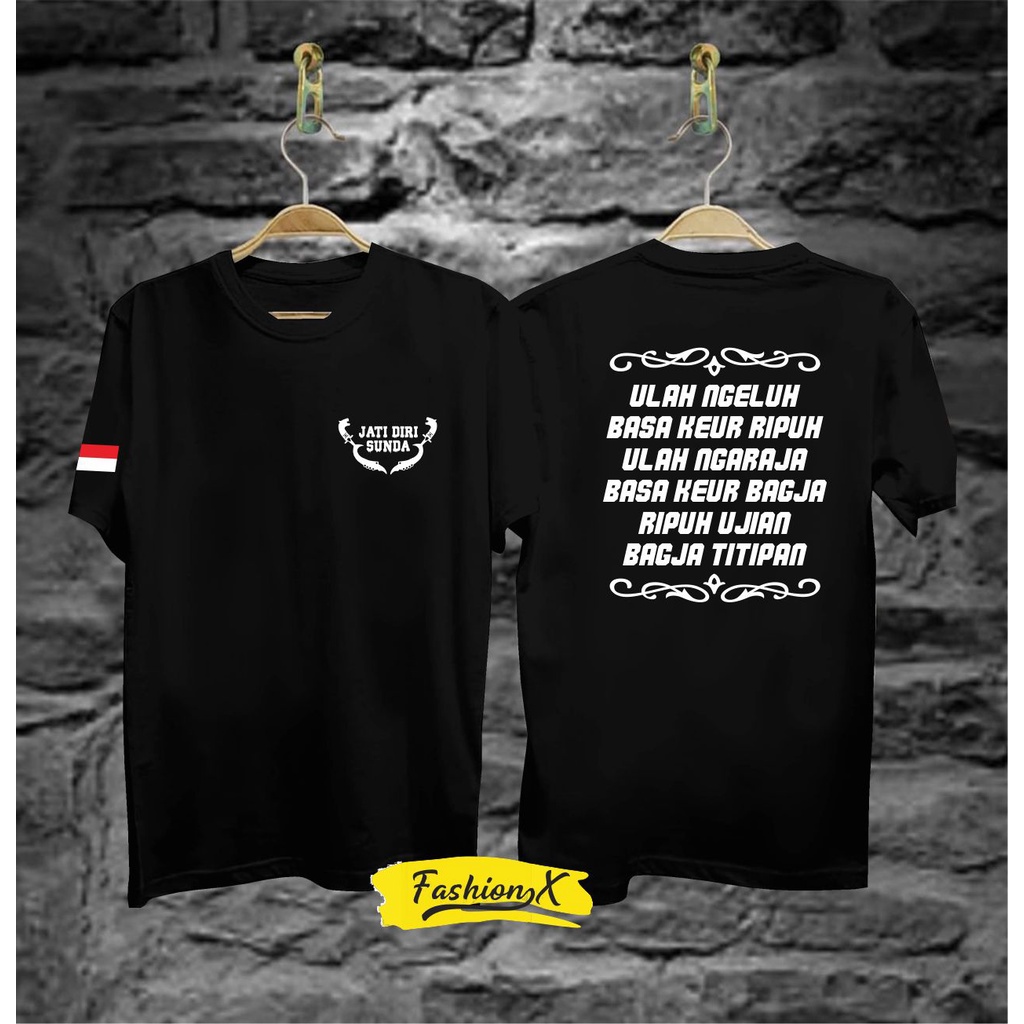 Jual Kaos Pria Distro Jati Diri Sunda Bandung Original Murah Baju ...