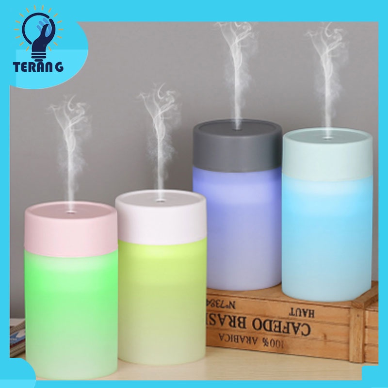 Jual Humidifier Diffuser Air Aromatherapy 260 ml with 7 Colour LED Lamp ...