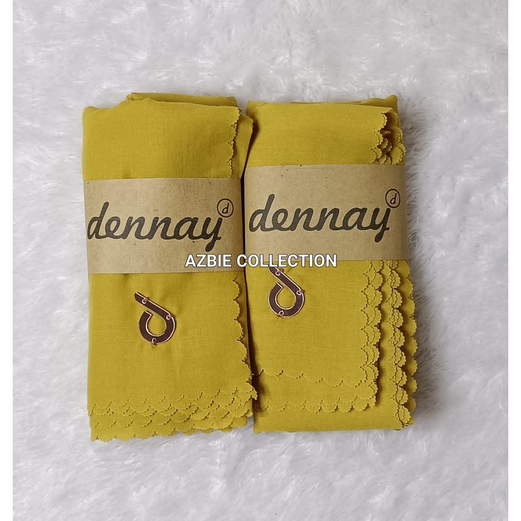 Jual SEGI EMPAT DEENAY POLOS LASER CUTTING LOGO (D) HIJAB DEENAY POLOS ...