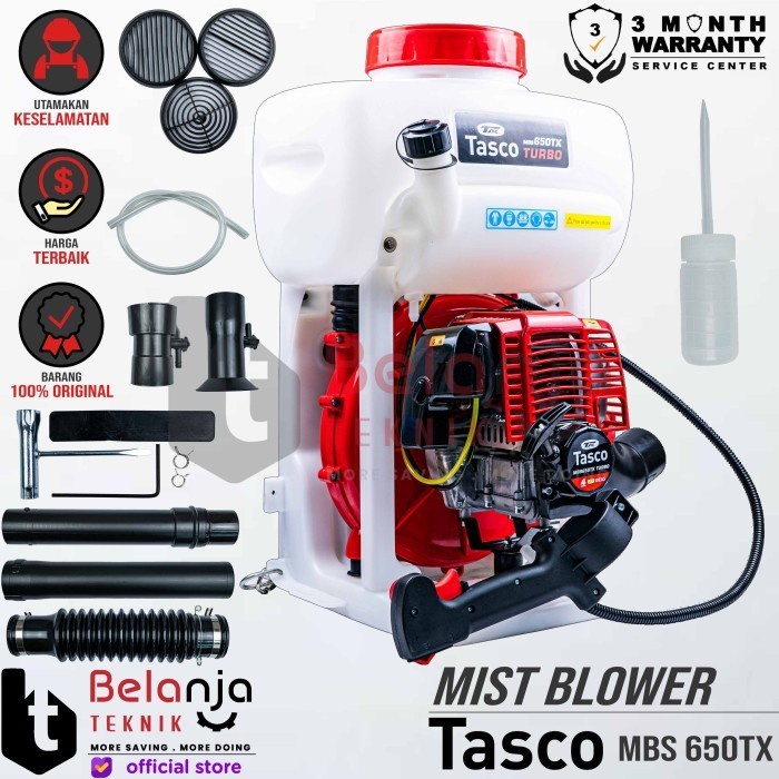 Jual Blower Tasco Mist Blower Mbs 650 Tx Turbo Mesin Semprot Hama Mbs650Tx 4 Tak | Shopee Indonesia