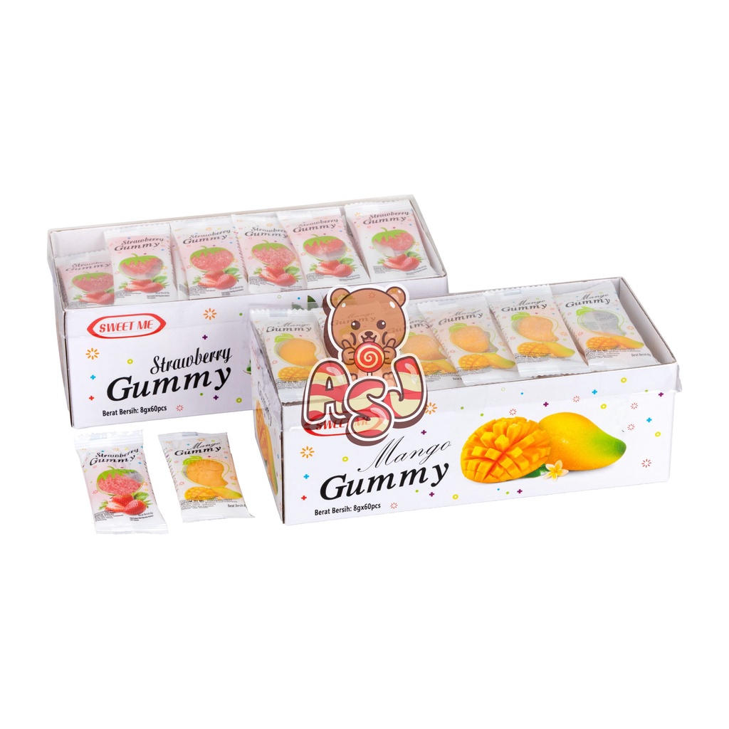 Jual GUMMY CANDY SWEET ME BOX ISI 60 X 8 GR | Shopee Indonesia