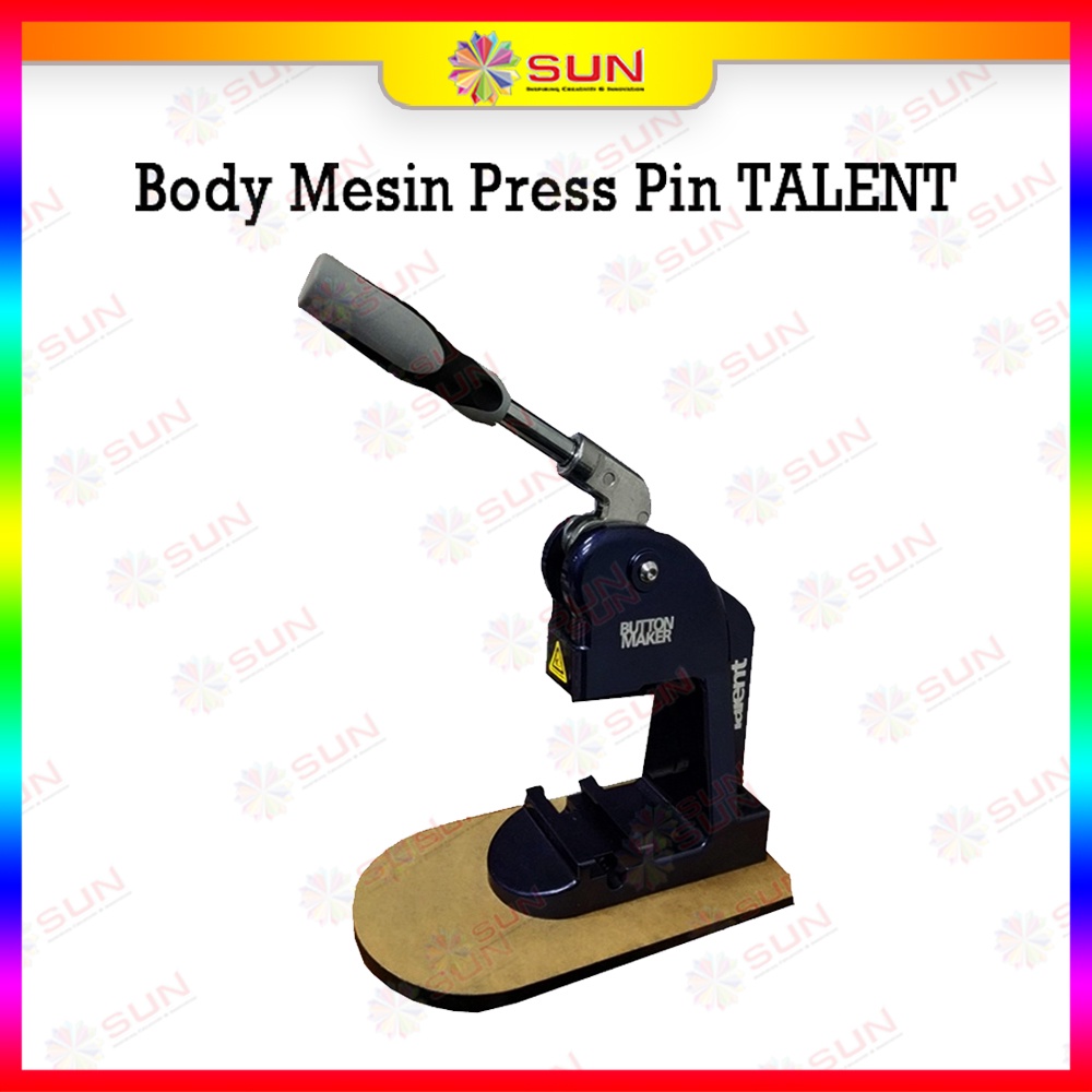 Jual Paket Alat Mesin Press Pin Talent Deluxe 44mm / 58mm / Peniti 75mm ...
