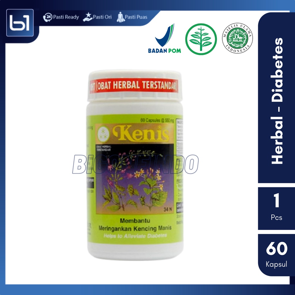 Jual Borobudur KENIS 60 Kapsul, Ekstrak Kumis Kucing, Diabetes Kencing ...