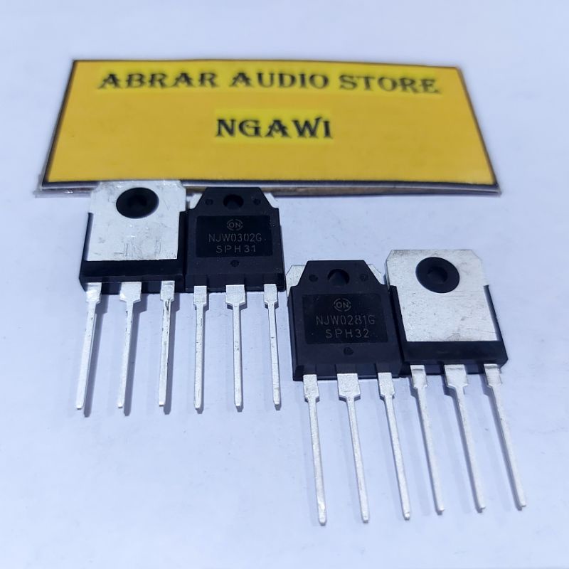 Jual Transistor NJW0281 NJW0302 / NJW0281G NJW0302G / NJW 0281 0302 | Shopee Indonesia