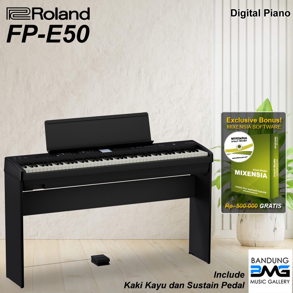 Jual Roland FP E50 Digital Piano / FPE50 / FP E 50 / FPE 50 Garansi Resmi | Shopee Indonesia