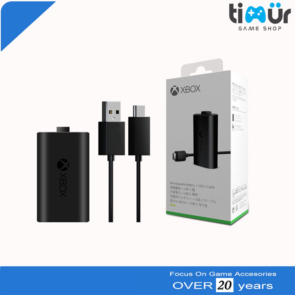 Jual Rechargeable Battery Charger Kit USB C Controller Stik Stick Xbox ...