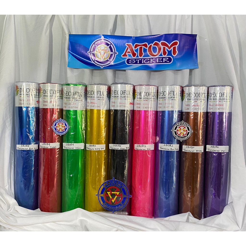 Jual Sticker Decofix Transparan / hybrid (rol) | Shopee Indonesia