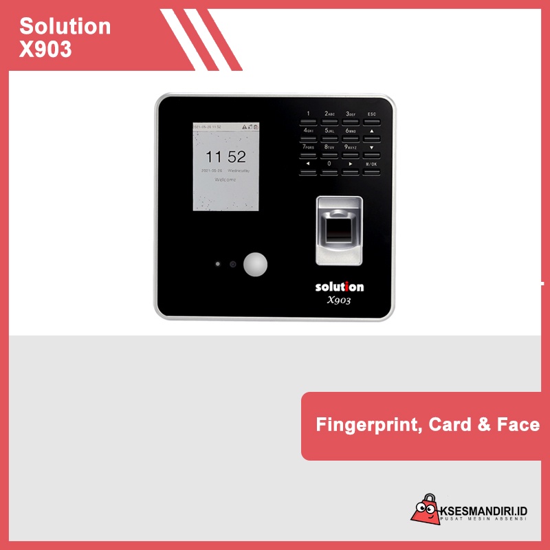 Jual Fingerprint Mesin Absensi Access Door Solution X903 | Shopee Indonesia