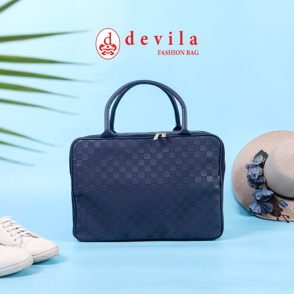 Jual DEVILA - Marvel Navy Boxes Tas Travel Bag Medium Size | Shopee ...