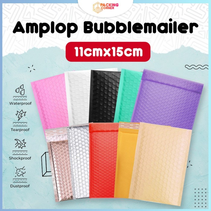 Jual Bubblemailer 11x15 Bubble Mailer Amplop Bubble Wrap Poly Mailer ...