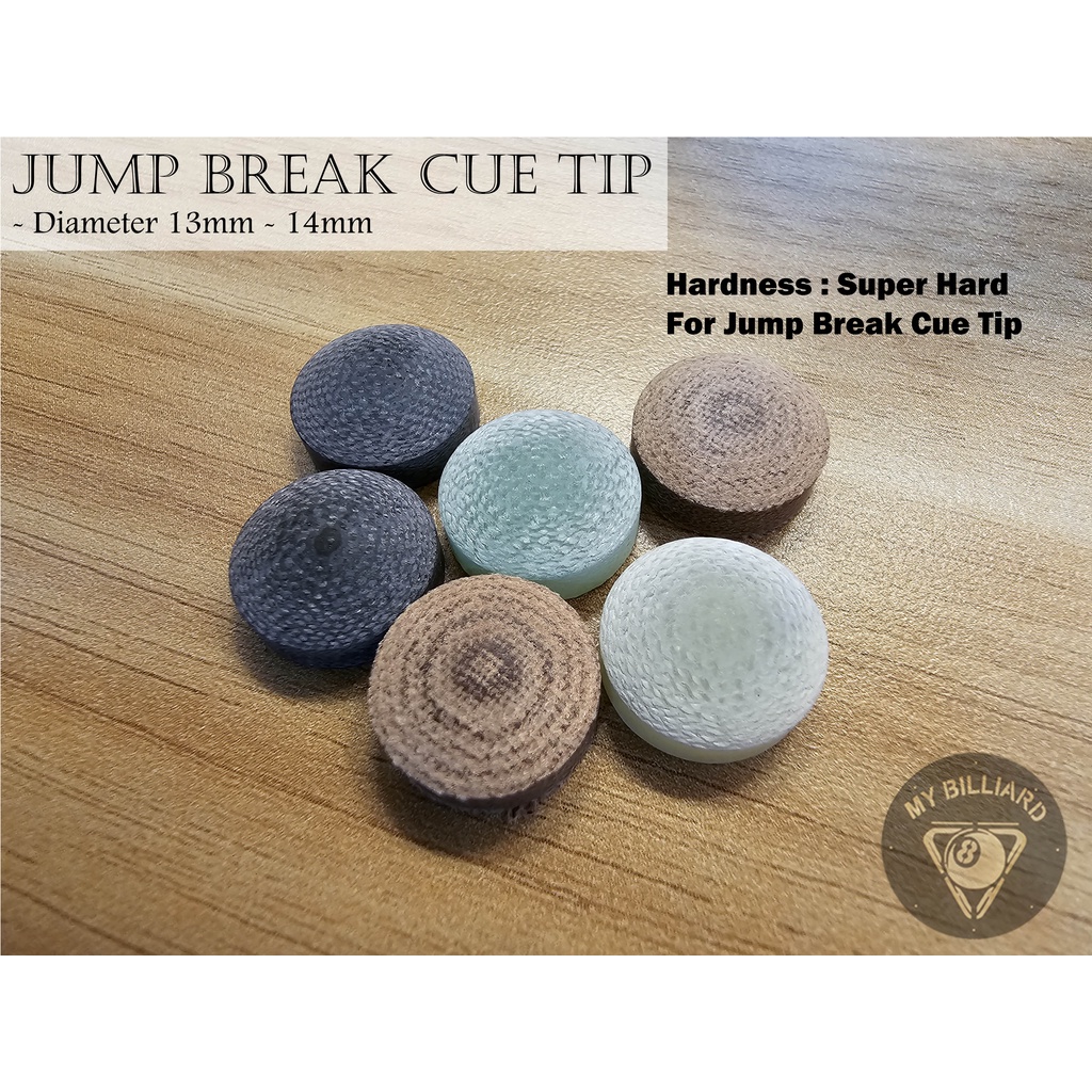 Jual Jump Break Cue Tip 13mm 14 mm Phenolic Resin - Jump Break Billiard ...