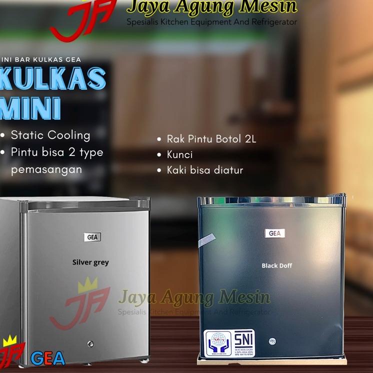 Jual Promo Kulkas Mini Gea RS-06 DR Hitam/ Mini Bar Portable RS06DR GEA ...