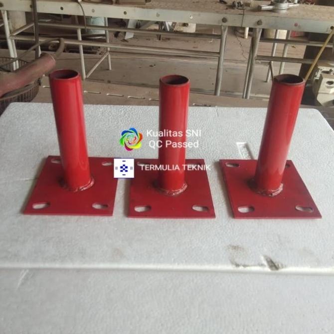 Jual Steger Perancah Scaffolding Tiang Roda Base Plate | Shopee Indonesia