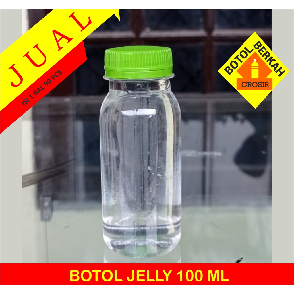 Jual botol plastik 100 ml / botol jelly 100 ml | Shopee Indonesia