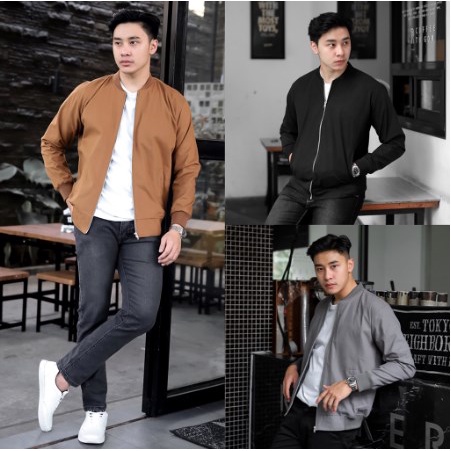 Jual Libra Jaket Canvas Bomber Pria Jaket Pria Terbaru Jaket Pria Keren ...