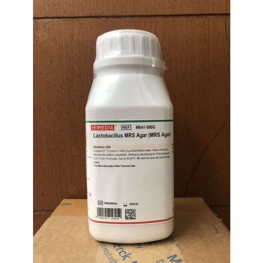 Jual Media Mikro Lactobacillus MRS Agar ( MRS Agar ) 500g | Shopee ...