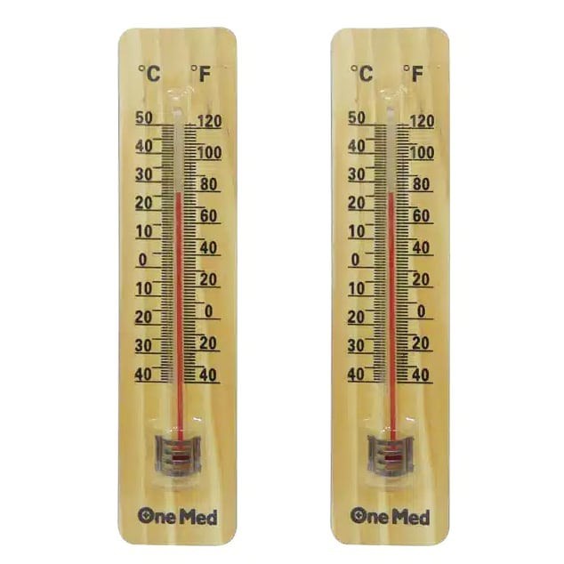 Jual OneMed-termometer kayu alat ukur suhu ruangan | Shopee Indonesia