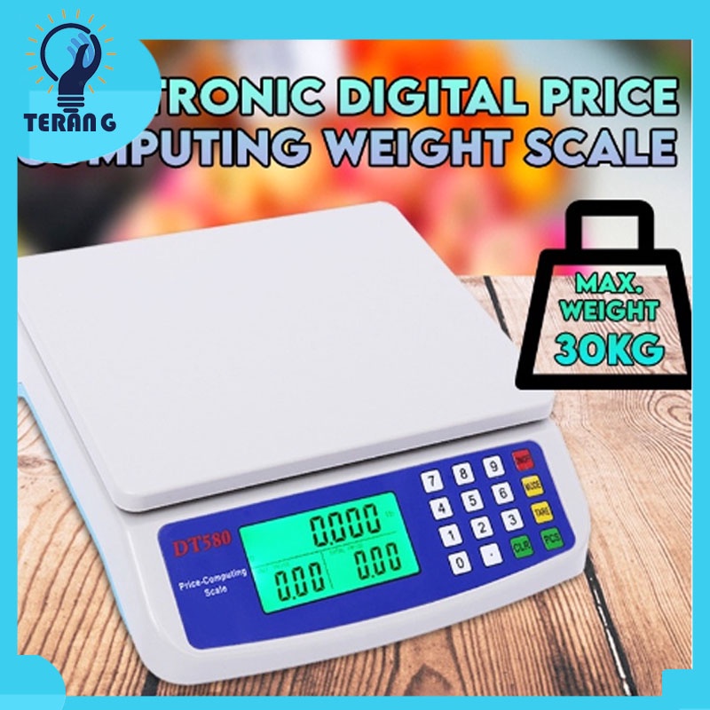 Jual Timbangan Buah 30kg /50KG Digital Computing Scale/Timbangan ...