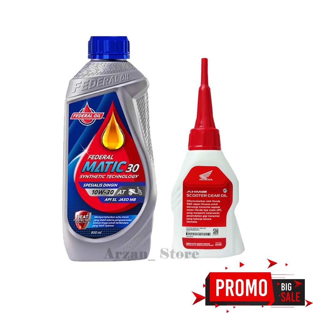 Jual Oli Paket Komplit / Oli Federal Matic / Oli Federal + Oli Gear AHM ... Jual Oli Paket Komplit / Oli Federal Matic / Oli Federal + Oli Gear AHM ...