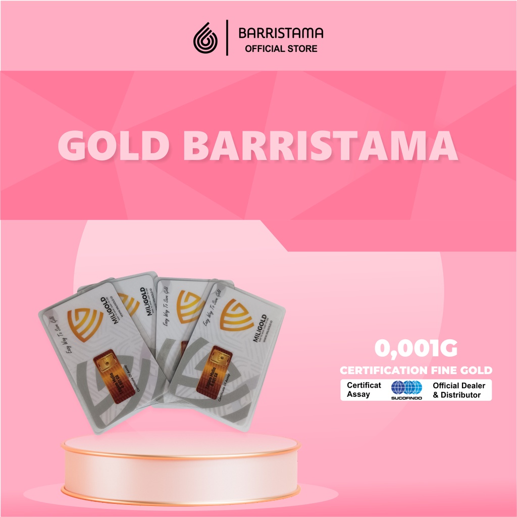 Jual Barristama Gold 0.001gram 24 karat - Baby Gold - Emas Mini Gift ...