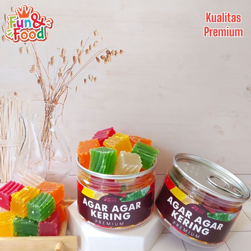 Jual Can Agar Agar Kering Kohakuto Crunchy Crystal Candy Homemade ...