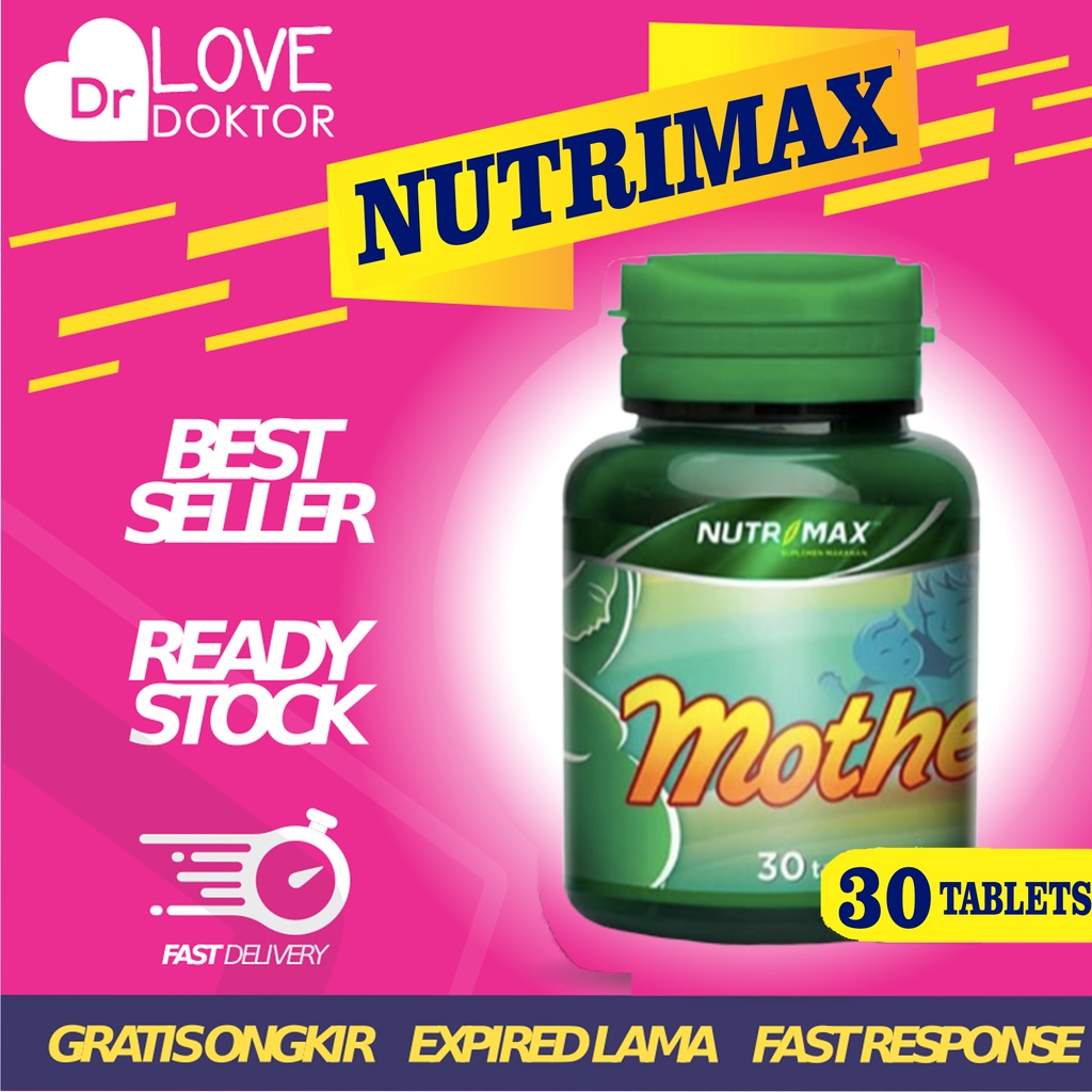 Jual Nutrimax Mother Best Vitamin Nutrisi Gizi Ibu Hamil Melahirkan