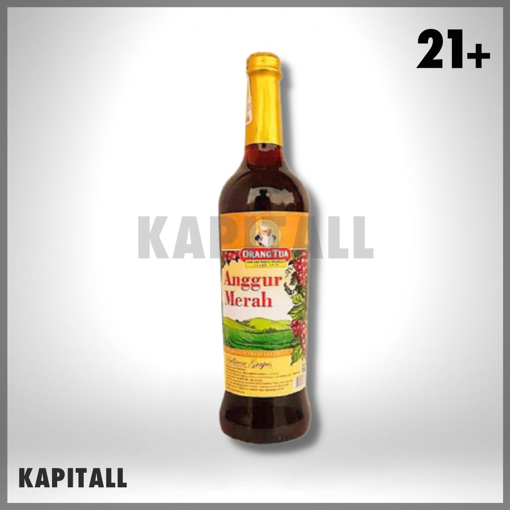 Jual ANGGUR MERAH ORANG TUA GOLD 620ml | Shopee Indonesia
