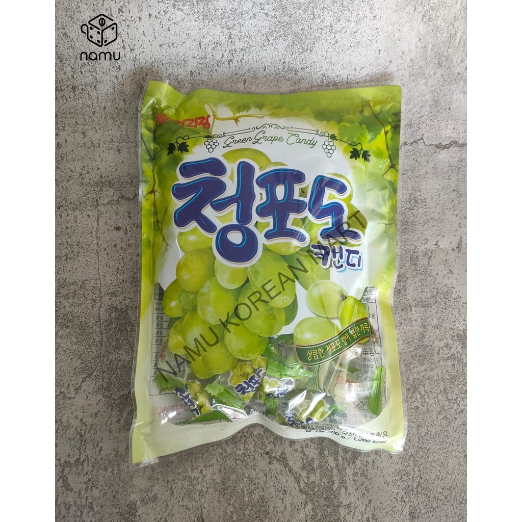 Jual Arirang Green Grape Candy 280gr / Green Grape Candy / Korean Candy ...