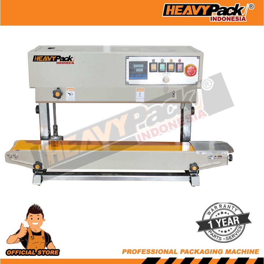 Jual HEAVYPACK Mesin Seal Continuous Band Sealer Pengemas DBF-1000ANV ...