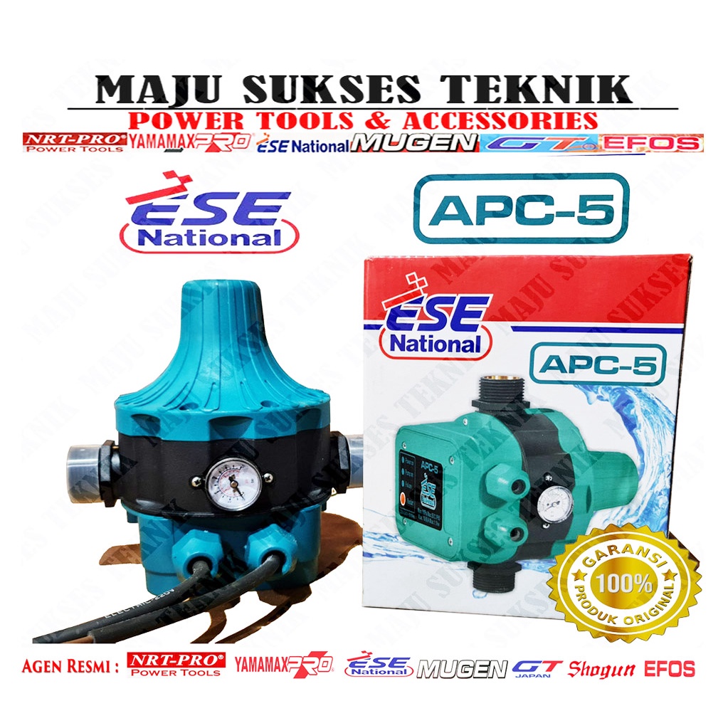 Jual ESE National APC 5 Pressure Control Pompa Otomatis 1 Inch ...