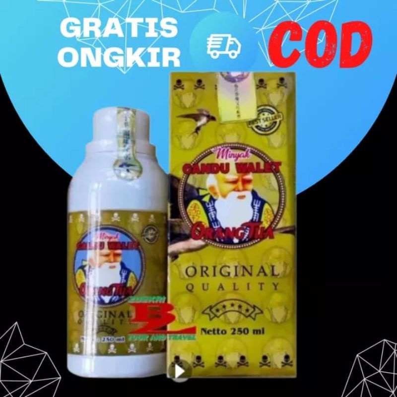 Jual Minyak Candu Walet Cap Orang Tua Original Ori Bonus Flashdisk ...