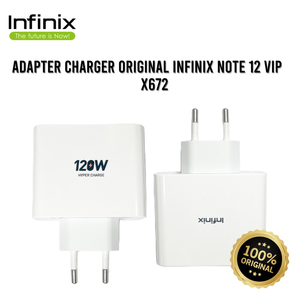 Jual ADAPTER CHARGER INFINIX NOTE 12 VIP X672 ORIGINAL COPOTAN | Shopee ...