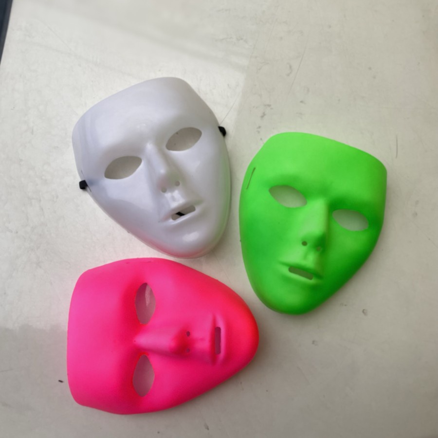 Jual topeng jabba warna hijau pink custom warna | Shopee Indonesia
