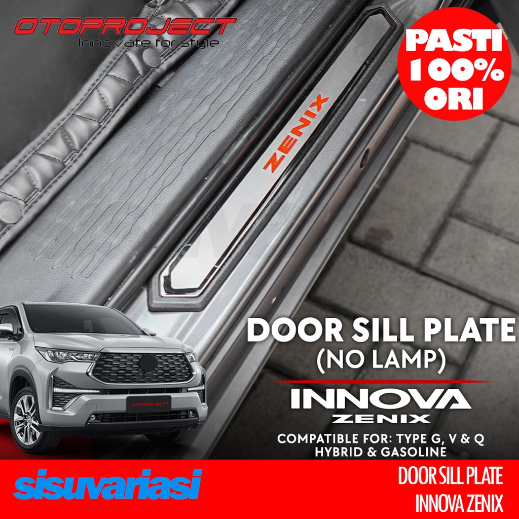 Jual Innova Zenix Aksesoris Sillplate Sill Plate Samping Otoproject ...