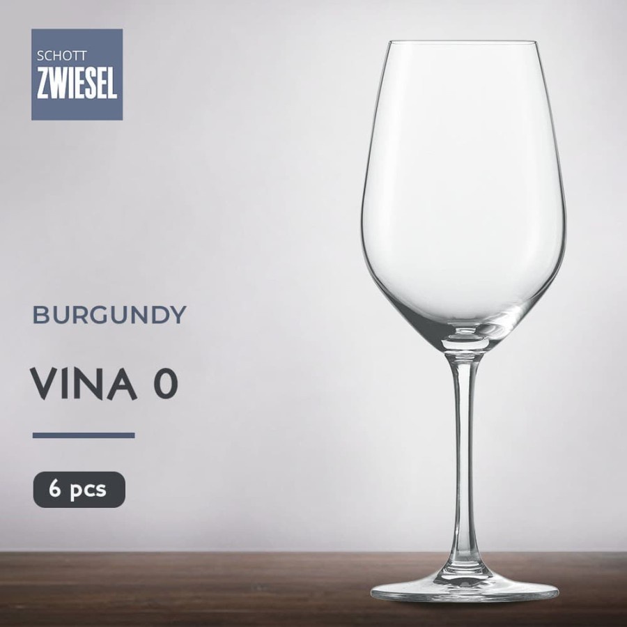 Jual Gelas Wine Schott Zwiesel - Vina 0 Burgundy Box of 6 | Shopee ...