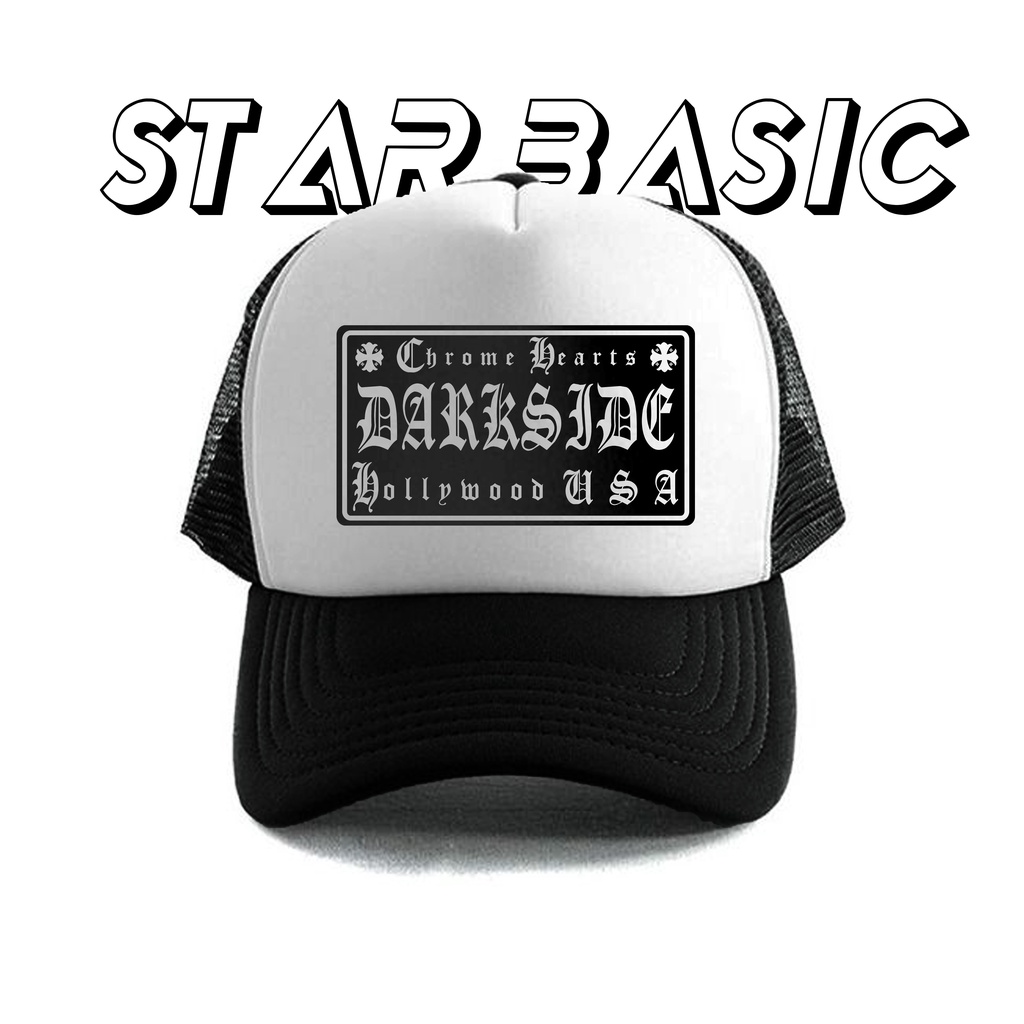 Jual Topi Jaring DARKSIDE - Topi Trucker - Topi jaring Pria - Topi ...