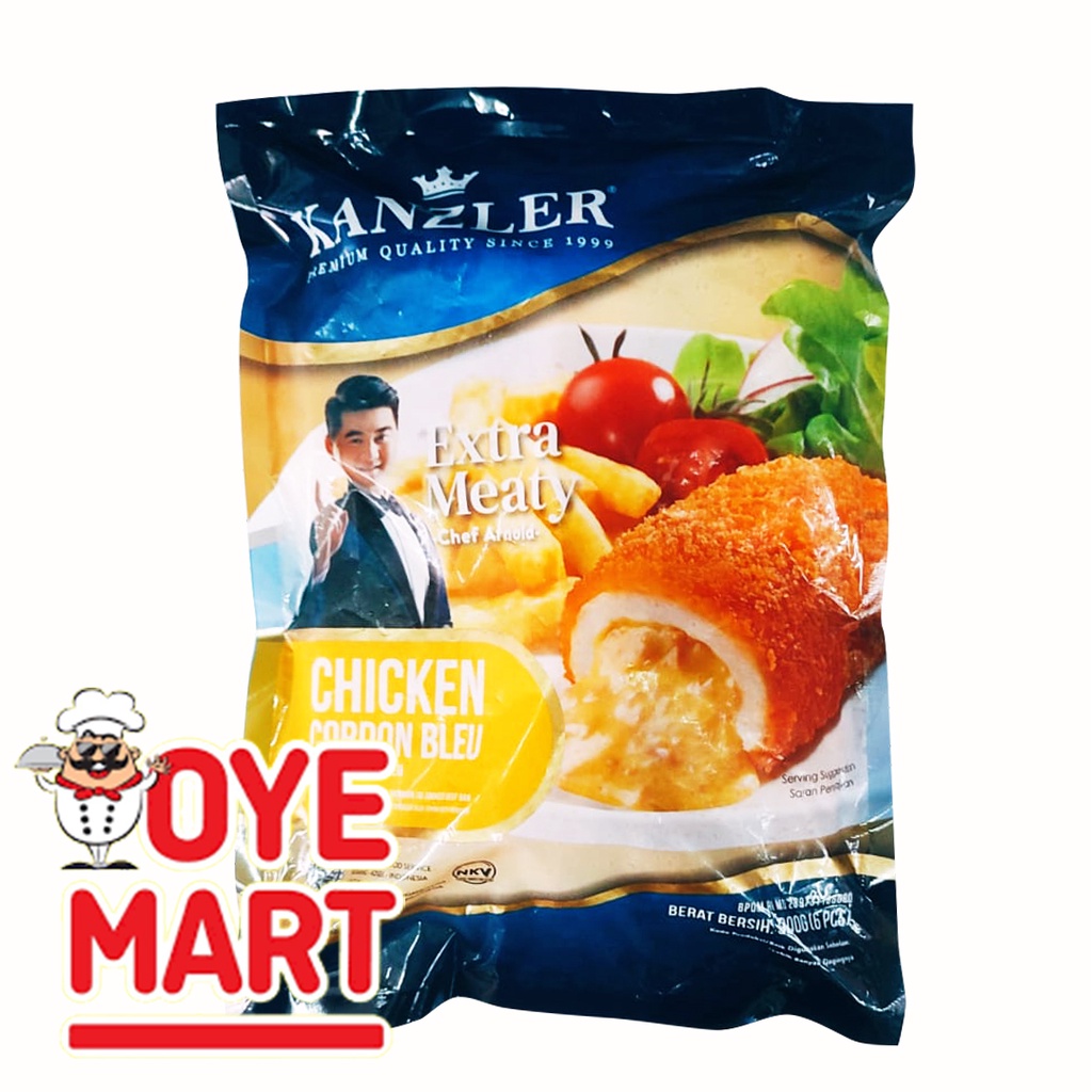 Jual KANZLER CHICKEN CORDON BLEU 900GR ISI 6 NAGET AYAM ISI KEJU ...