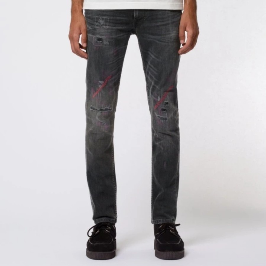 Jual Lean Dean Stitch & Paint - Nudie Jeans Original | Shopee Indonesia