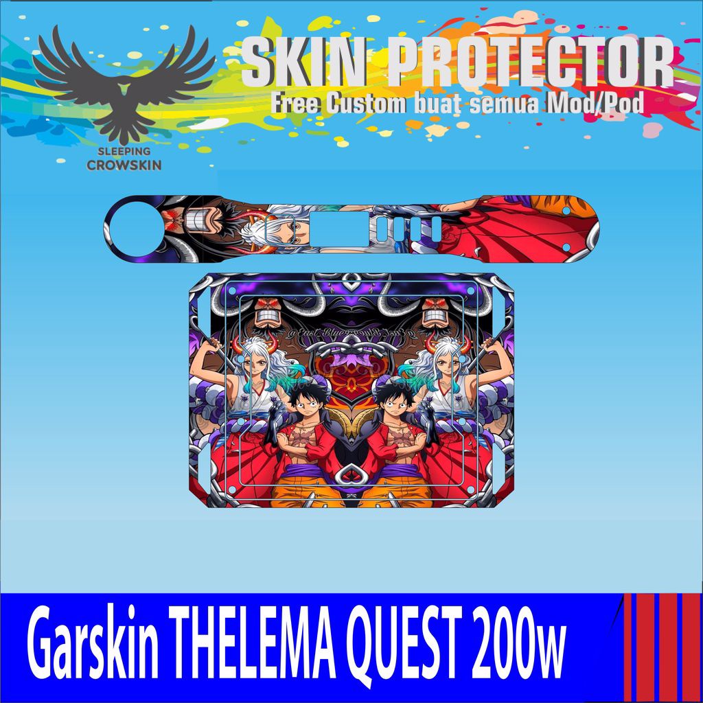 Jual SKIN Premium Garskin/Stiker Thelema Quest 200w Custom & Bayar ...