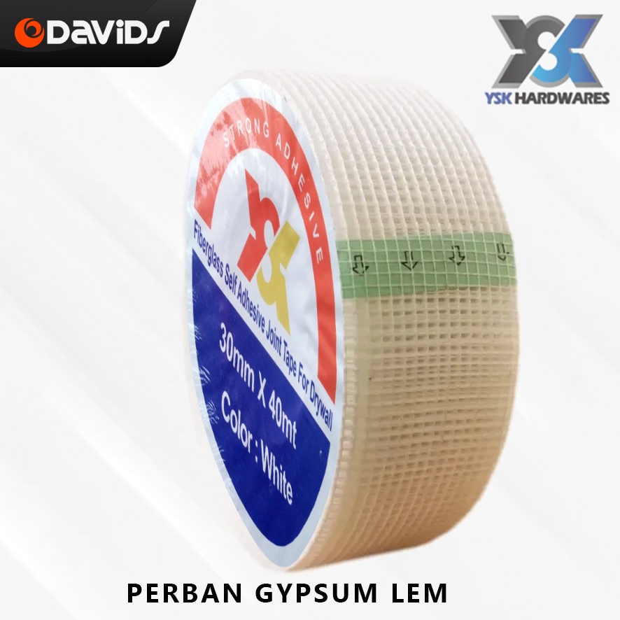 Jual Kasa Perban Perekat Isolasi Gypsum Lem Fiberglass Tape 30mm