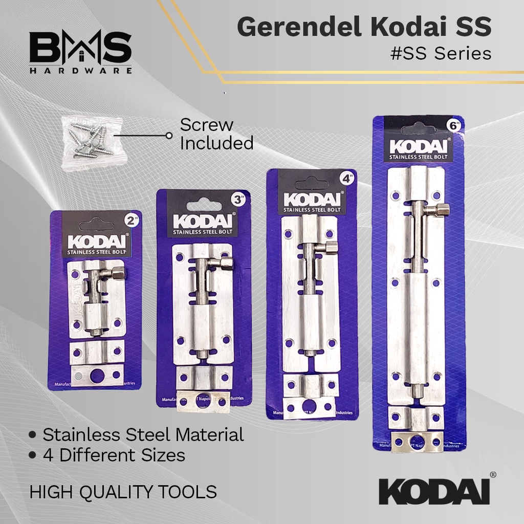 Jual GRENDEL SS Pintu Jendela Gerendel KODAI Selot Pintu 2", 3", 4", 6 ...