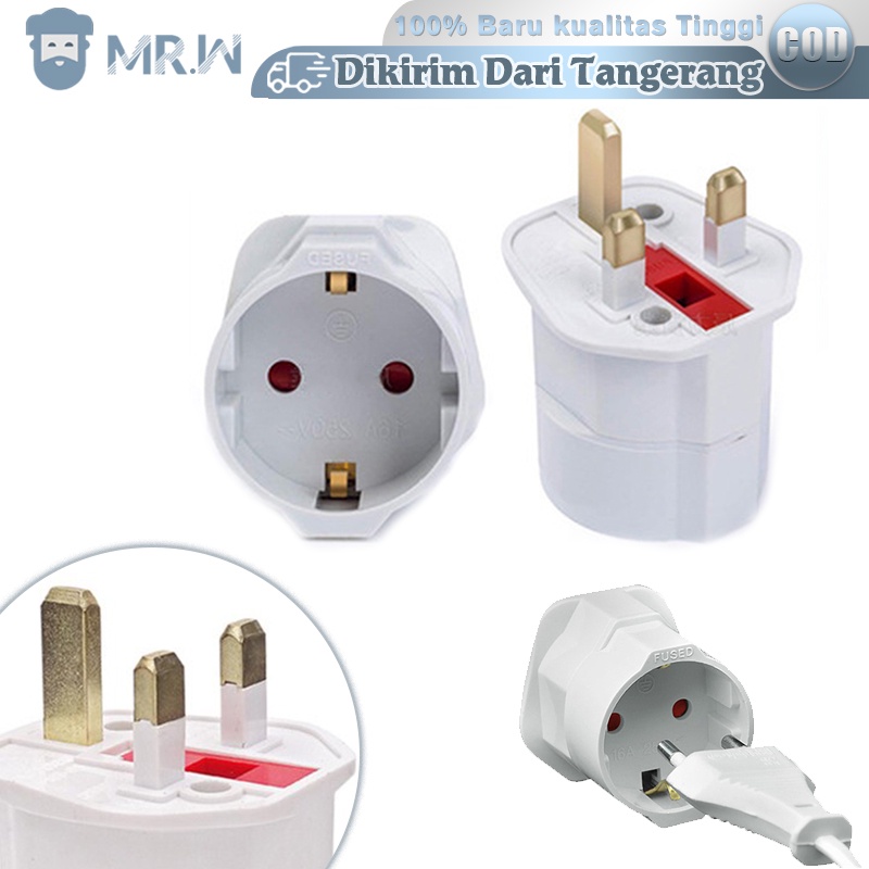 Jual Konverter Uk To Eu / Adapter Konverter Plug Eu 2pin Ke Uk 3pin ...