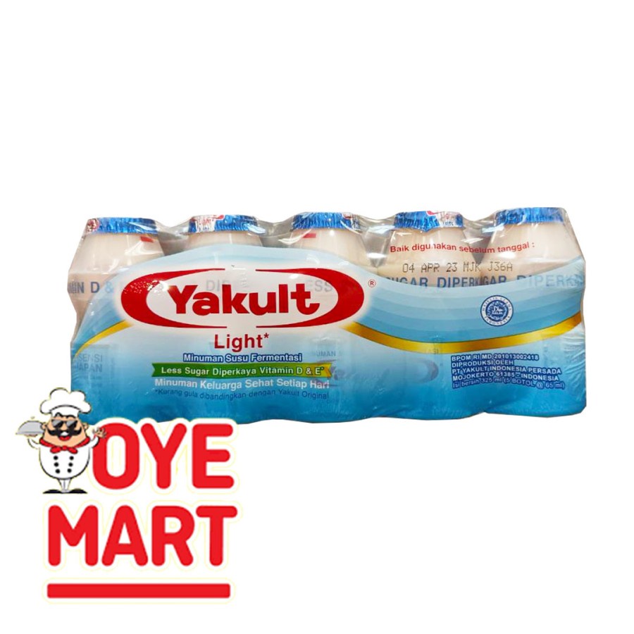 Jual YAKULT LIGHT ISI 5 / SUSU YOGURT SEGAR RENDAH GULA | Shopee Indonesia