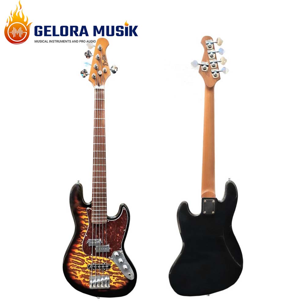 Jual Gitar Bass Elektrik Delta DPJ500-TS 5 String | Shopee Indonesia