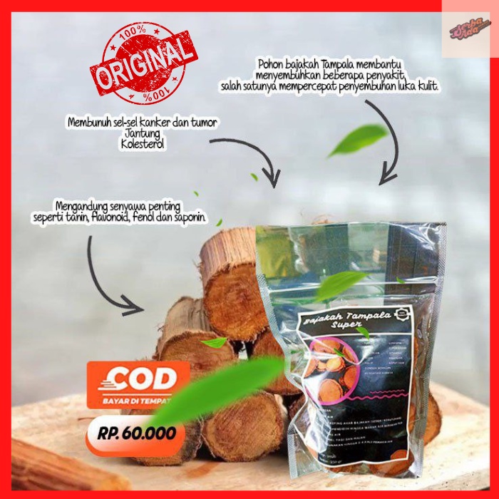 Jual Akar Bajakah Kalimantan Asli Kayu Bajakah Tampala Super 250 gr ...