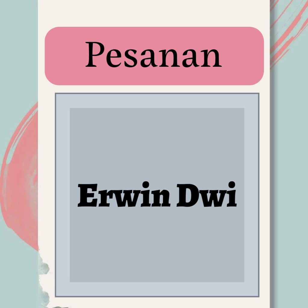 Jual Pesanan A/N Erwin dwi Setyo Prabowo | Shopee Indonesia