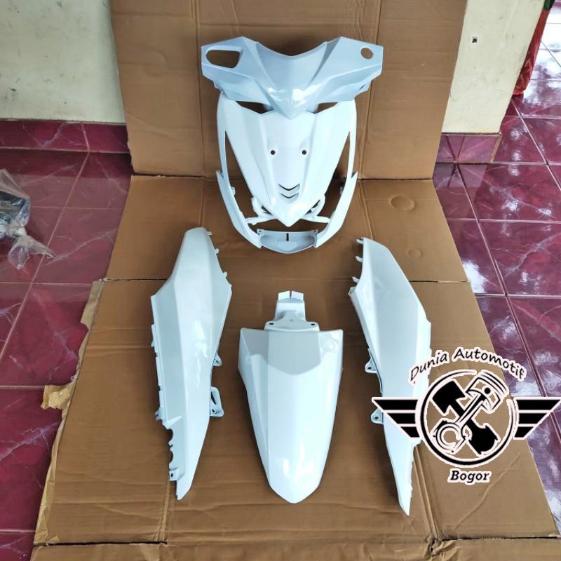 Jual Full body halus Honda beat fi variasi warna putih polos | Shopee ...