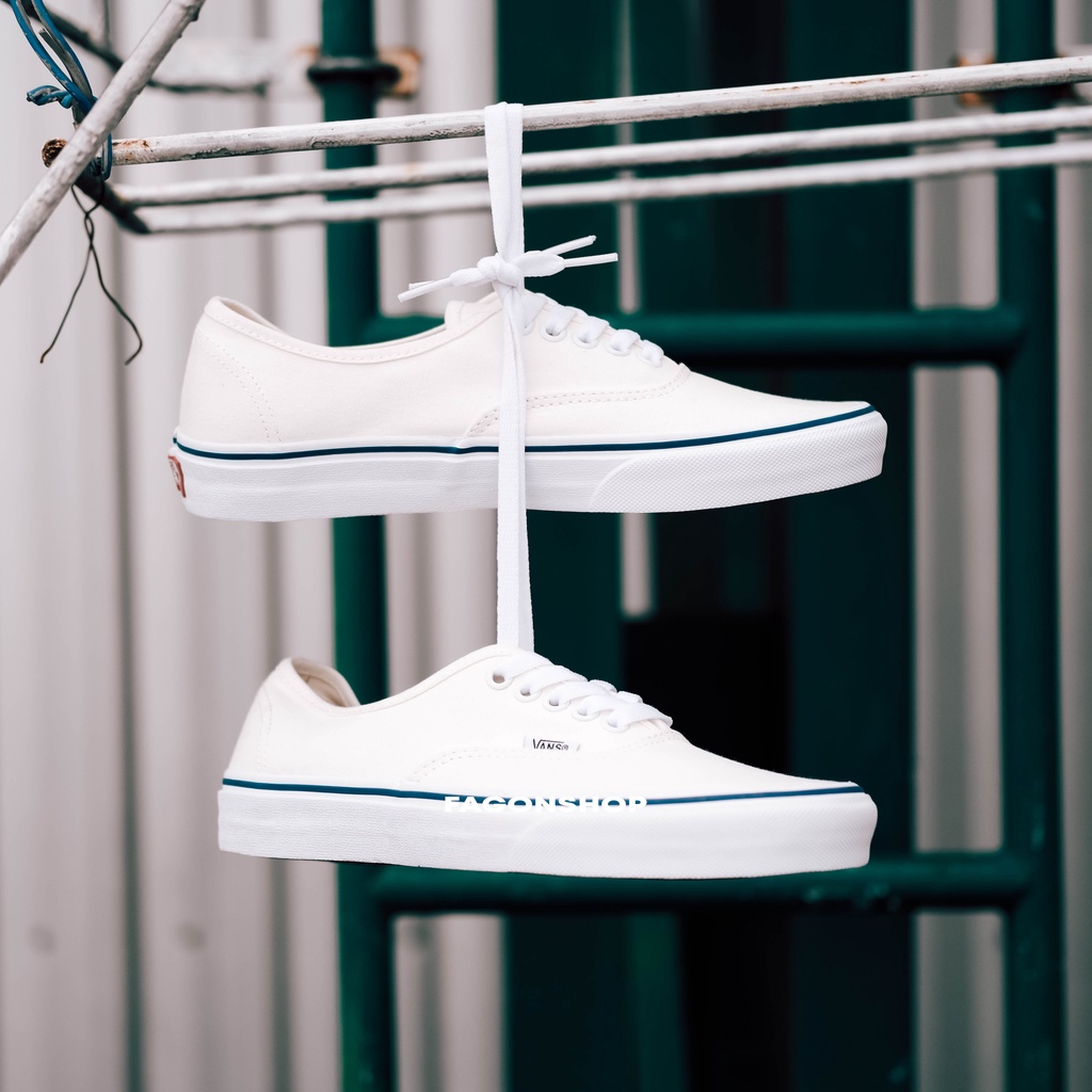 Jual V4NS AUTHENTIC PARCHMENT WHITE CLASSIC ORIGINAL 100% | Shopee ...