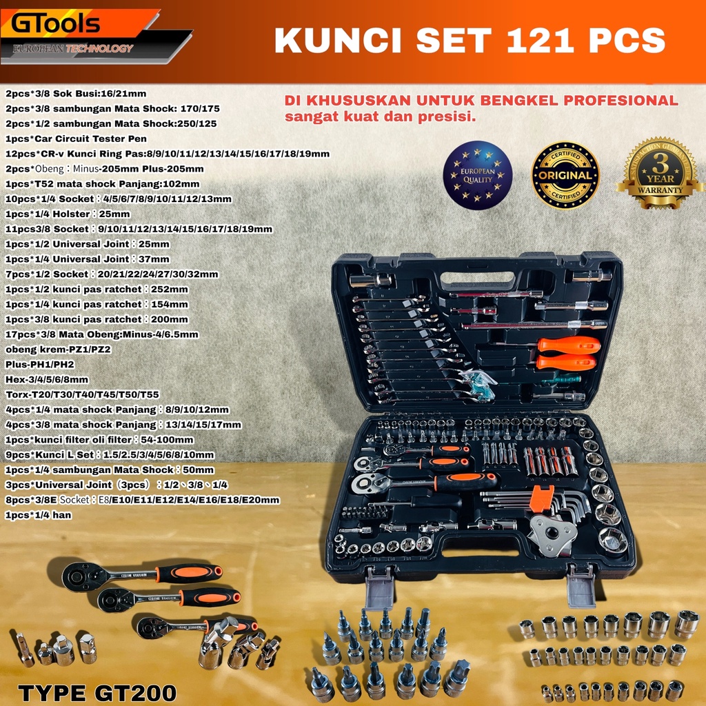 Jual kunci ring pas GERMAN GTOOLS GT37 GT200 KTC a-spec original 8mm-32mm jamin kualitas diatas ...